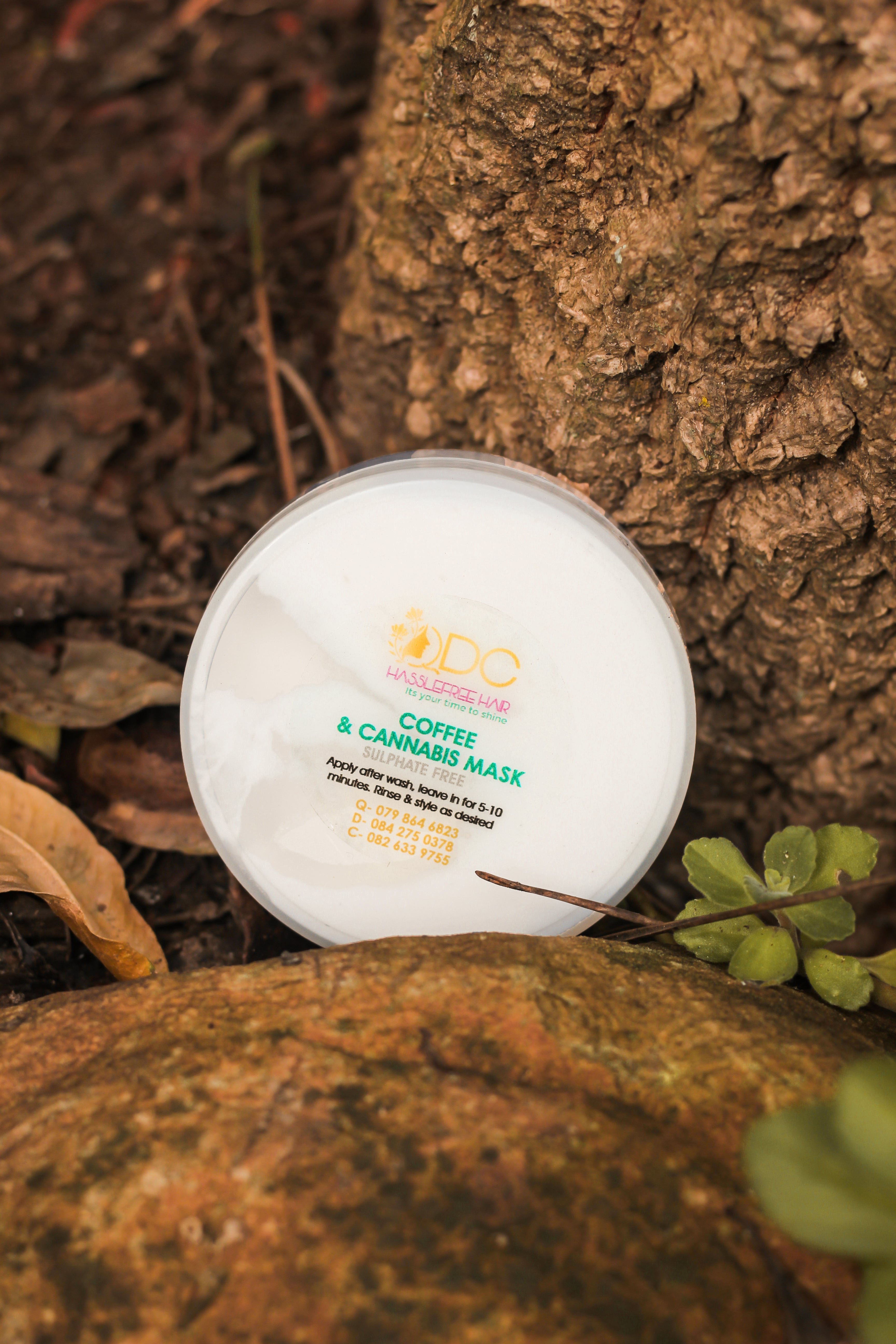 Coffee & Cannabis Mask 250ml – QDC Hassle Free Hair